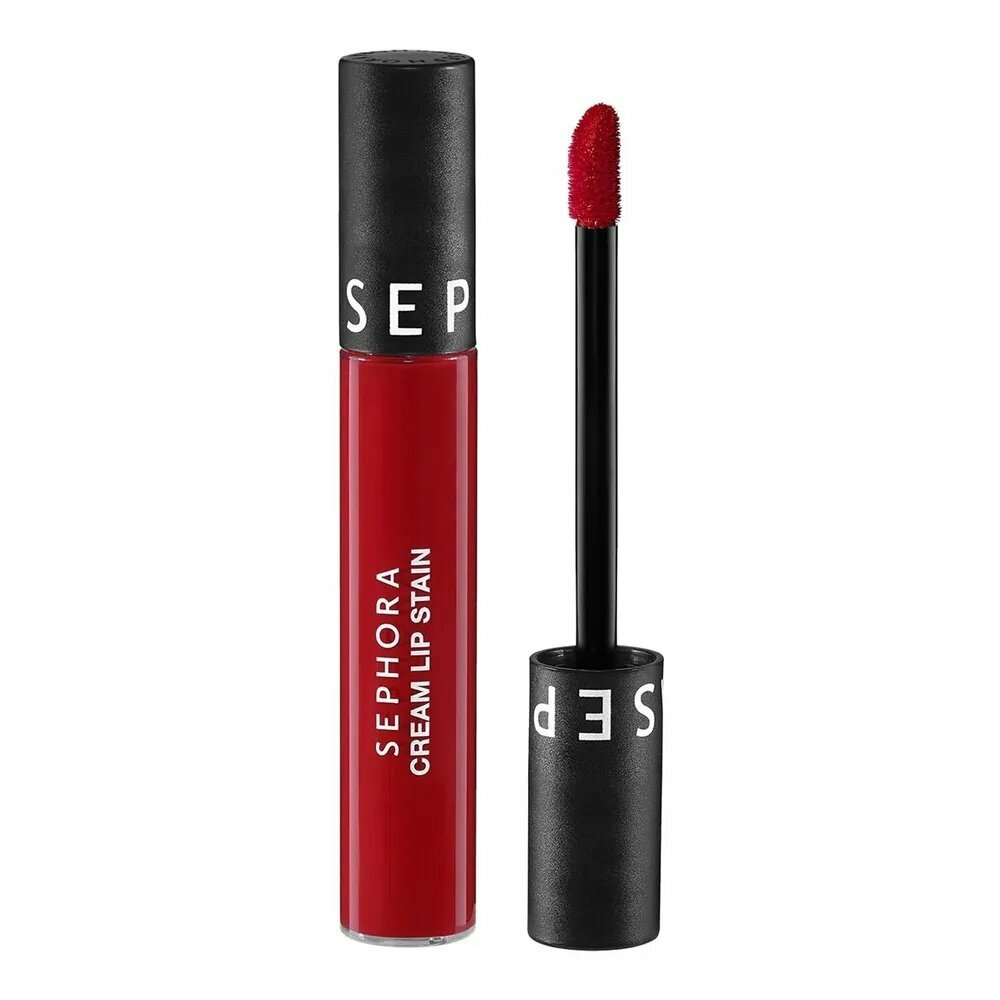 Sephora Collection Матовая помада для губ Cream Lip Stain Matte - Satin Finish Matte Lipstick - 01 Always Red