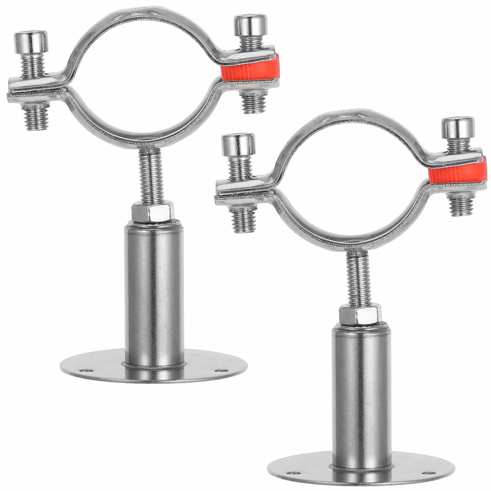 Прочный Бpacket Для Труб Из Нержавеющей Стали Для Труб 42-45Mm 2 Комплекта