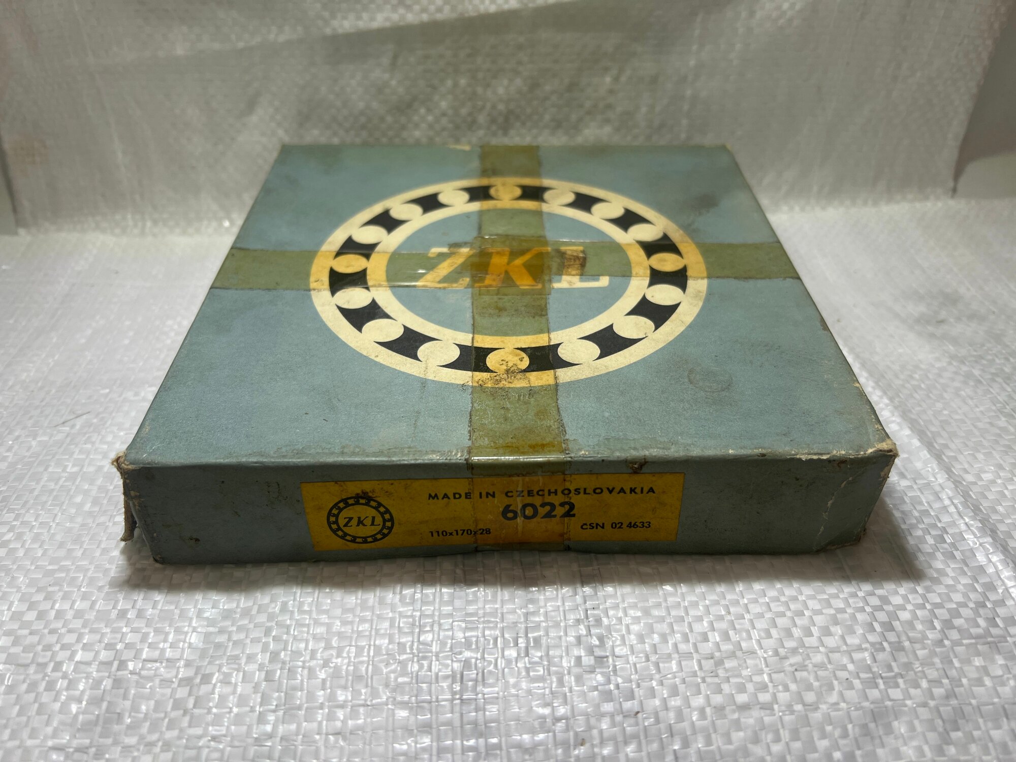 Подшипник ZKL 6022 ( 110x170x28) 1шт 1969г