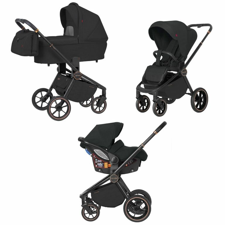 Коляска CARRELLO Epica , всесезонная, 3 в 1, прогулочная, с автокреслом