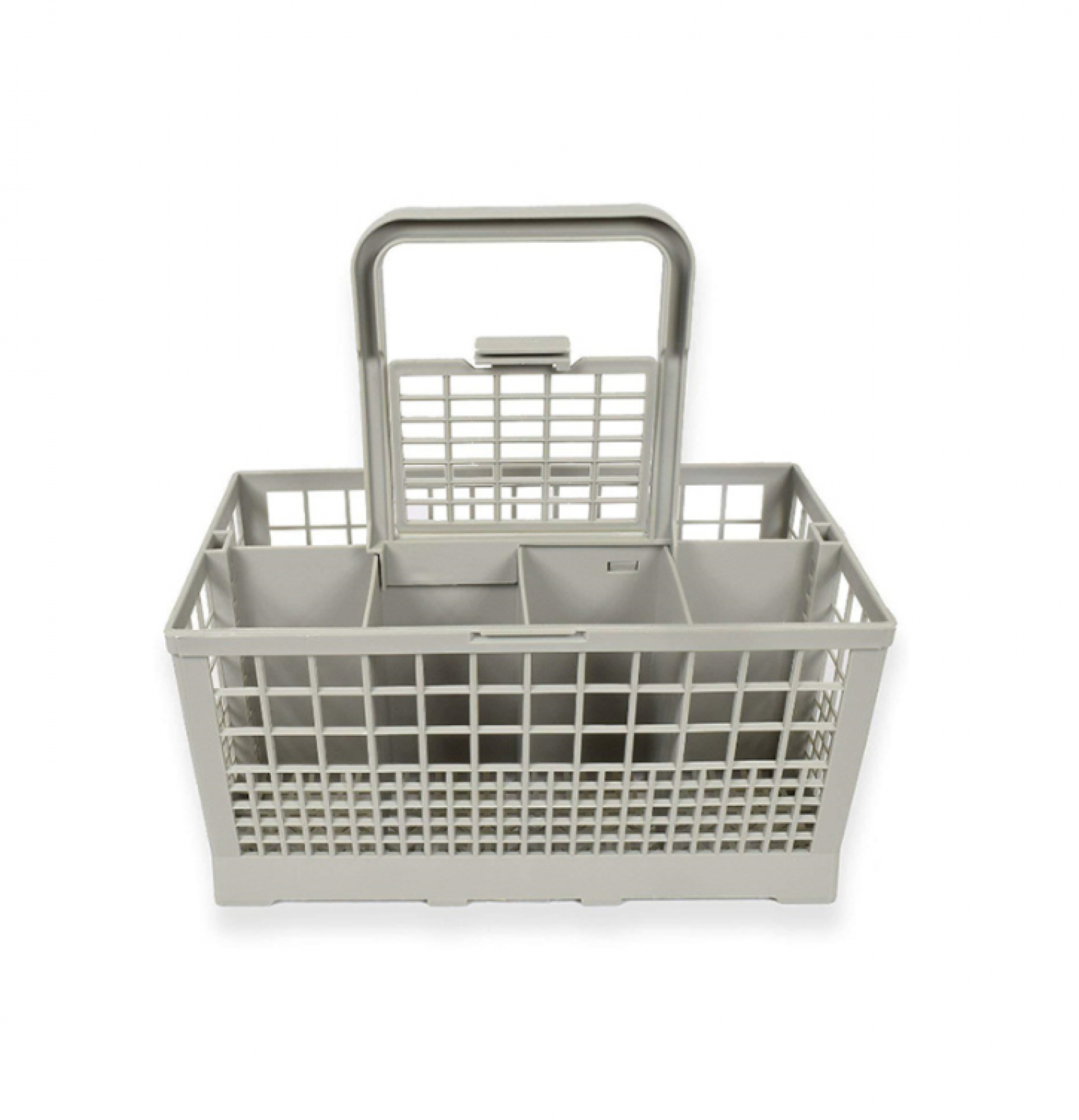 Универсальная корзина MyPads для посудомоечных машин Indesit, Samsung, Bosch, Zanussi, Electrolux серый пластик