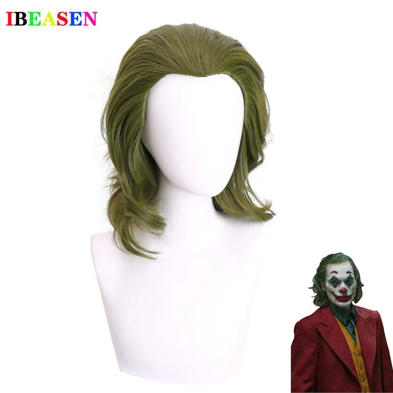 Костюм Джокера для косплея XL, Parrucca singola