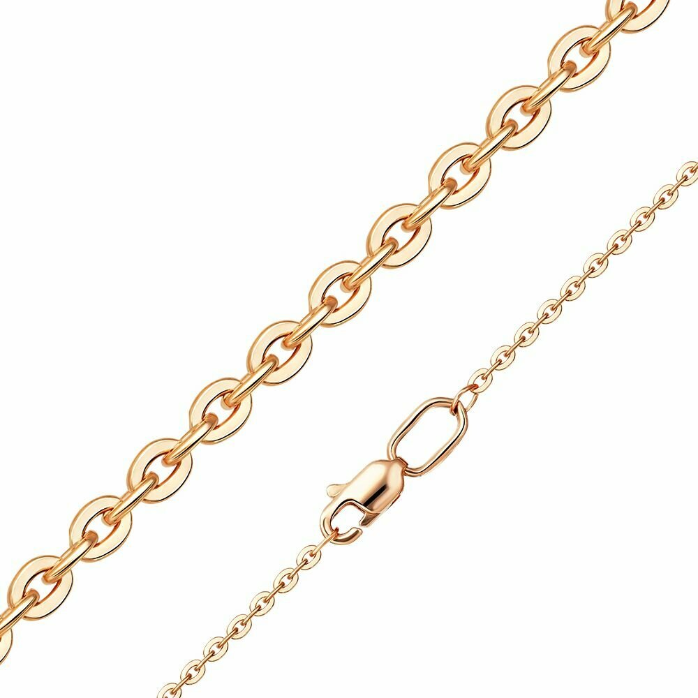 Цепь красное золото, 585 проба