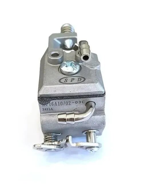 Карбюратор для бензопилы с подкачкой Huter, Patriot, Carver, Champion, Китайские бензопилы 4500, 5200, 5220 (Карбюратор для бензопилы 45-52см3 под праймер)