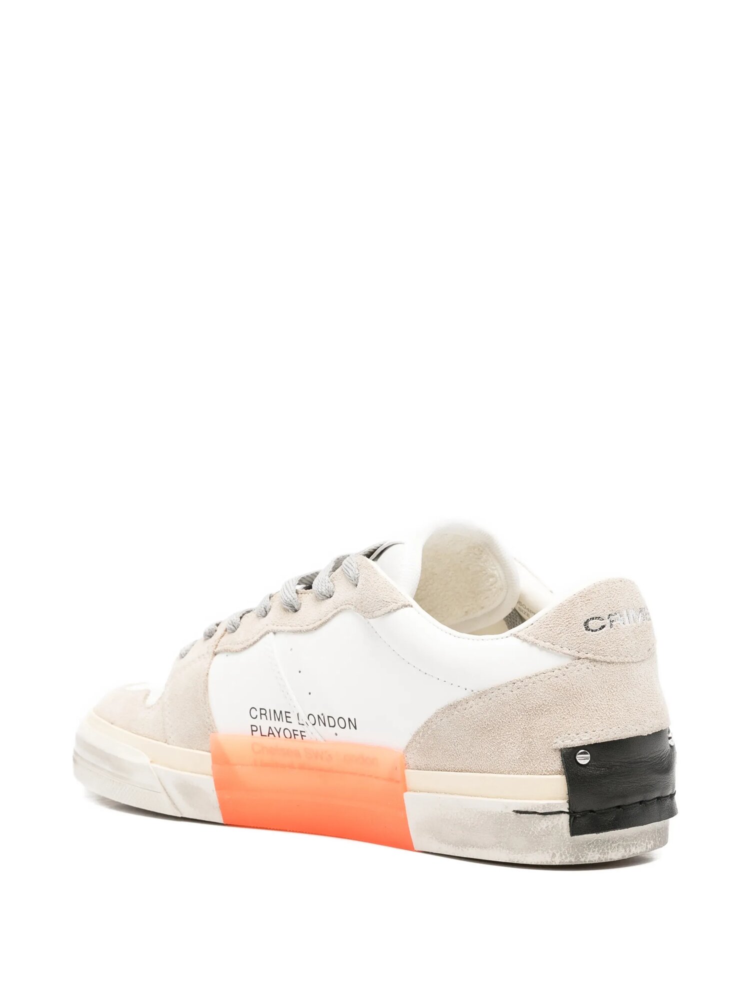 Кроссовки Crime London Panelled sneakers, размер 42, white — фото 1