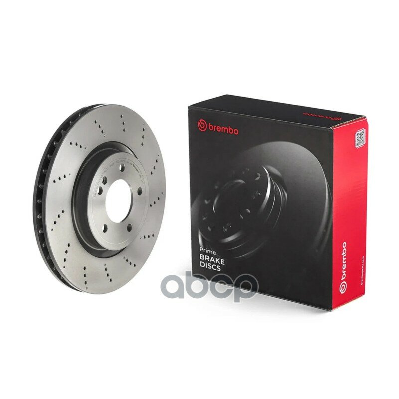 Диск тормозной MERCEDES G W463 AMG G63 18- задний вент. D 370мм. Brembo арт. 09D76311