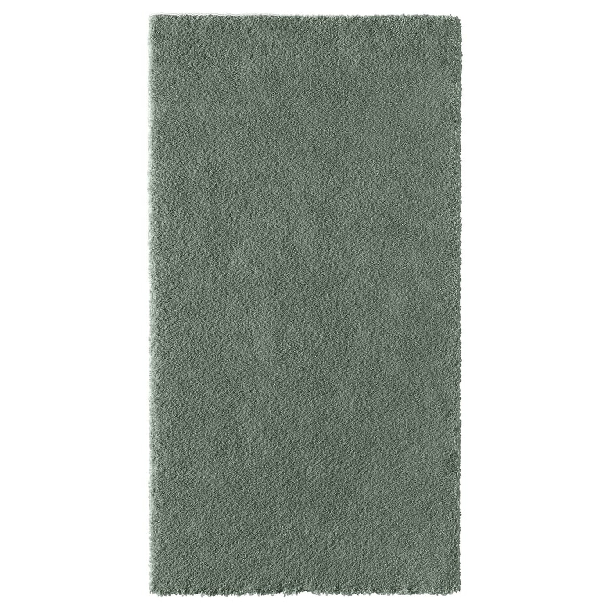 Ковер с коротким ворсом IKEA STOENSE 906.291.38, 80x150 см, зеленый