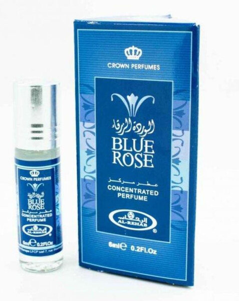 Al-Rehab Concentrated Perfume BLUE ROSE (Масляные арабские духи голубая роза, Аль-Рехаб), 6 мл.