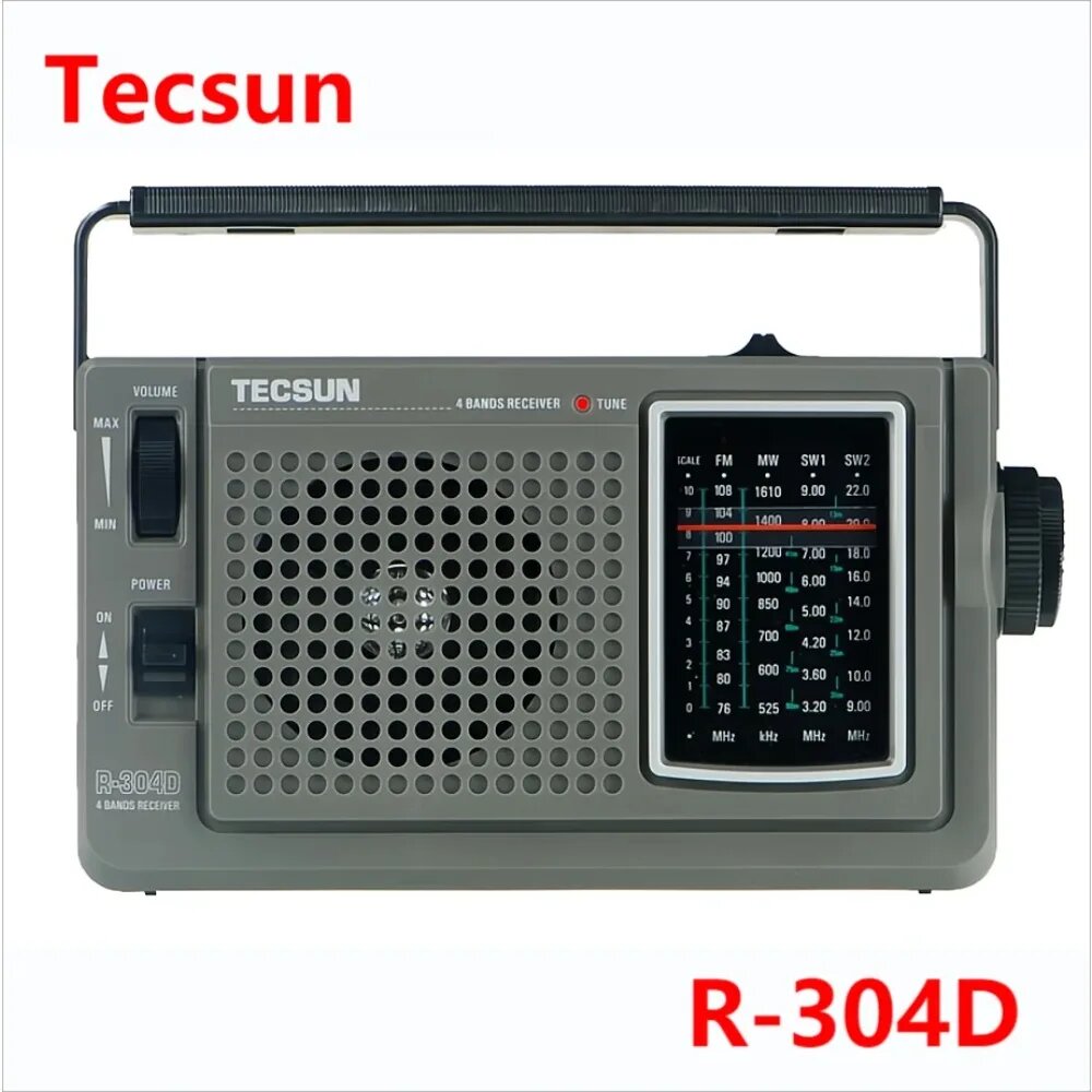 Портативное радио Tecsun R-304D