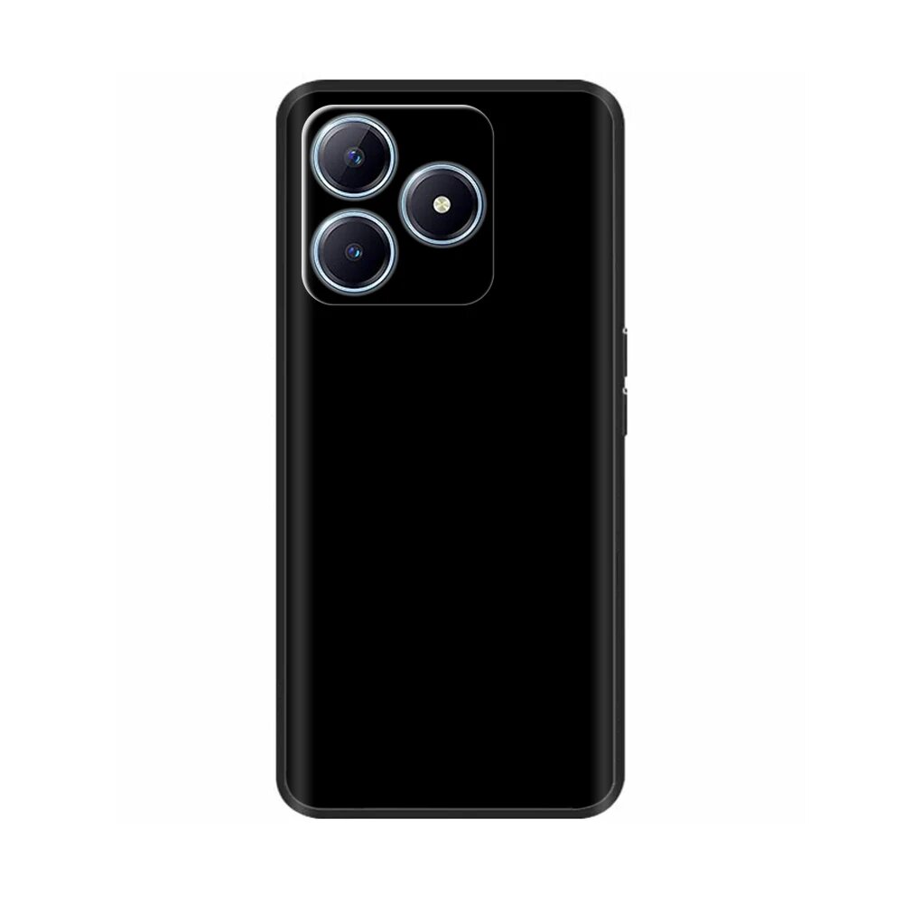 Противоударный чехол для Realme C61, чехол Realme C63, задняя Черный, 00000Black, For Realme C61
