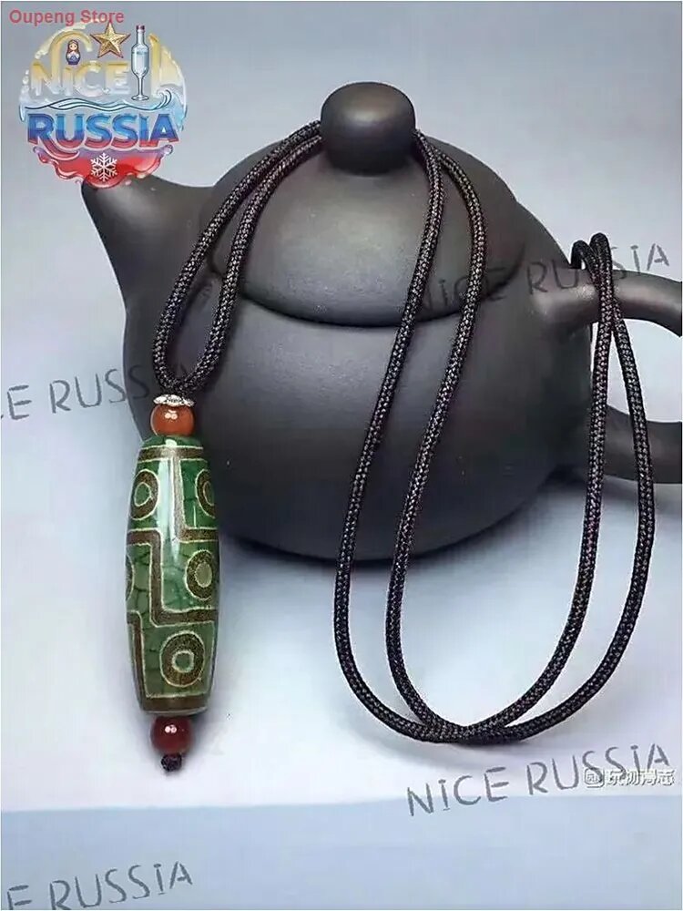 Самая сильная бусина ДЗИ 9 глаз - амулет на удачу и исполнение желаний / Девятиглазая бусина Дзи - мощный денежный талисман быстрое богатство