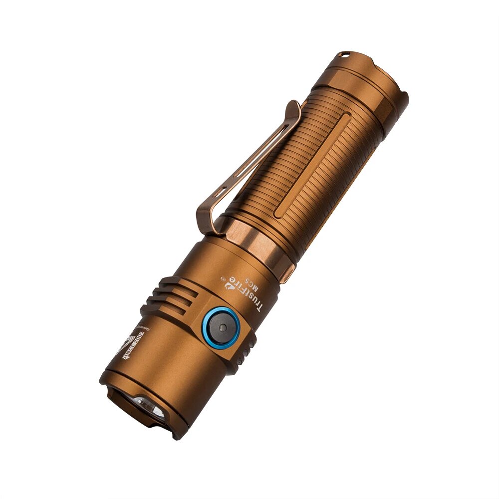 TrustFire MC5 фонарик 3300 люмен MC5 gold