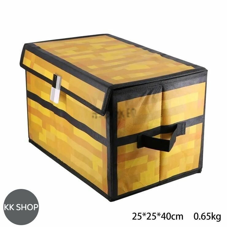 Сундук для хранения игрушек и вещей Майнкрафт 25*25*40cm