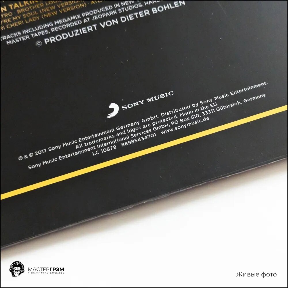 Виниловая пластинка Modern Talking - Back For Gold - The New Versions (импортное издание, 1 виниловая пластинка, Европейский союз) — фото 1
