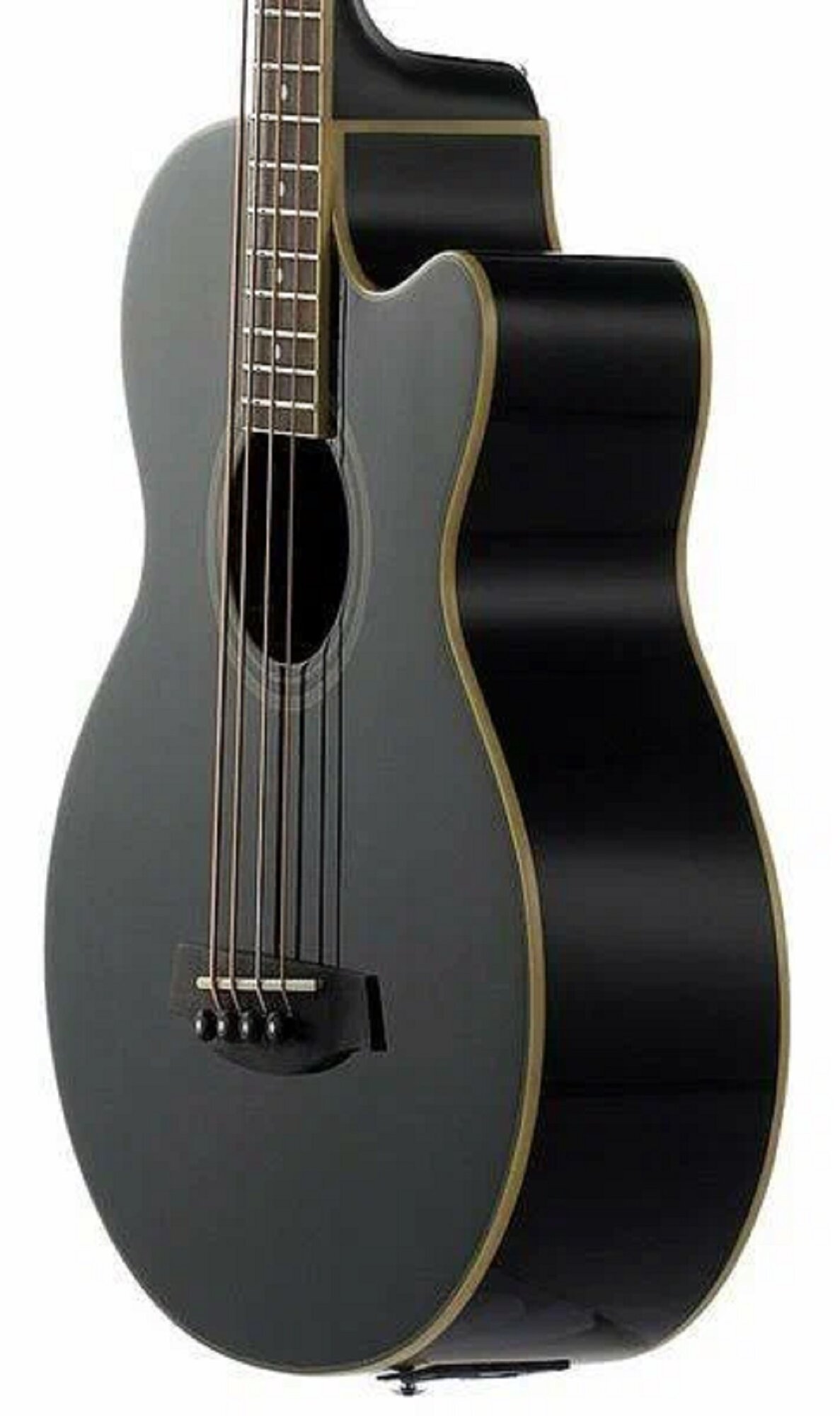 IBANEZ AEB8E Black электроакустическая бас-гитара, со звукоснимателем