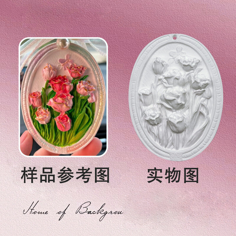 9 Роз Gypsum DIY Набор для Рисования для Детей, Ручная Раскраска Искусство