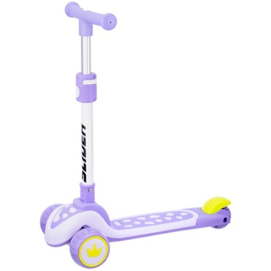 Самокат трехколесный Slider IT89V светящийся фиолетовый 63*16 5*34 см