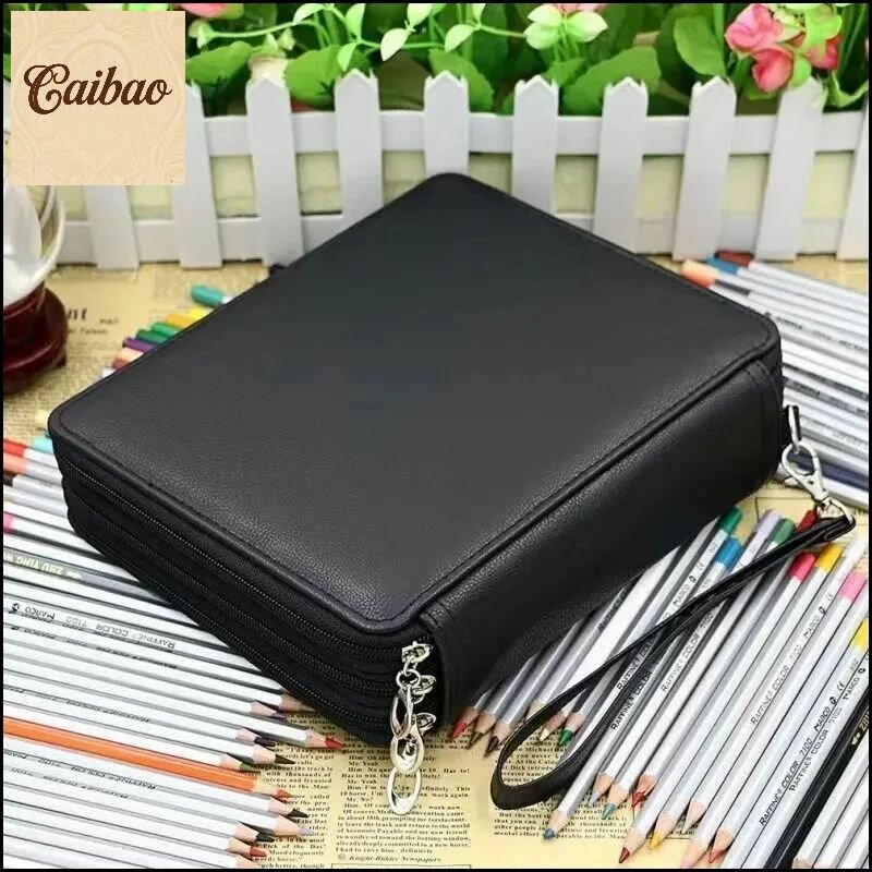 Kawaii Эстетический школьный пенал DIANNY с 120 слотами для девочек Сумка-органайзер для канцелярских принадлежностей с 3-слойной молнией пеналы