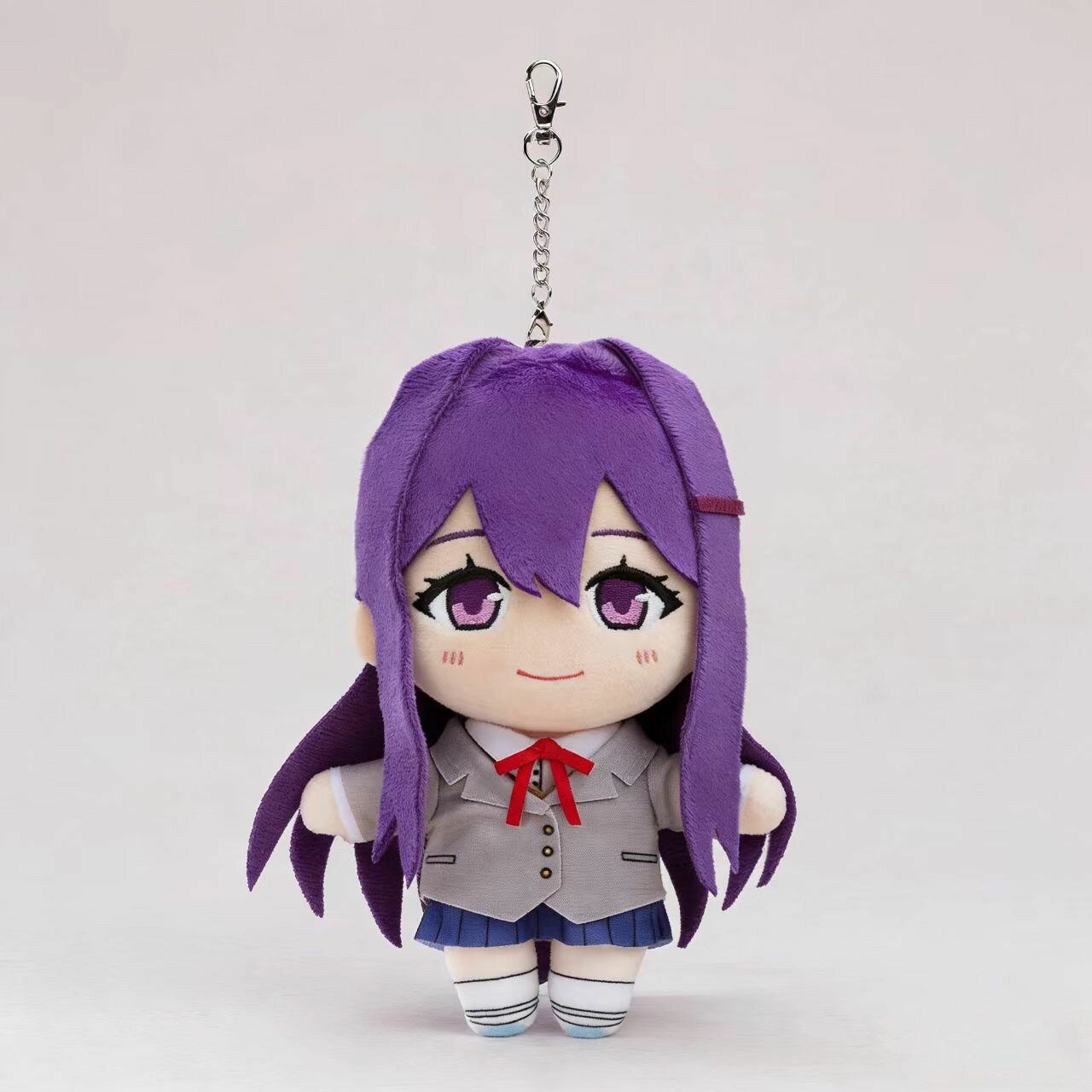 Игрушка мягкая аниме Doki Doki Literature Club! Yuri / Юри плюшевая игрушка 10 cm