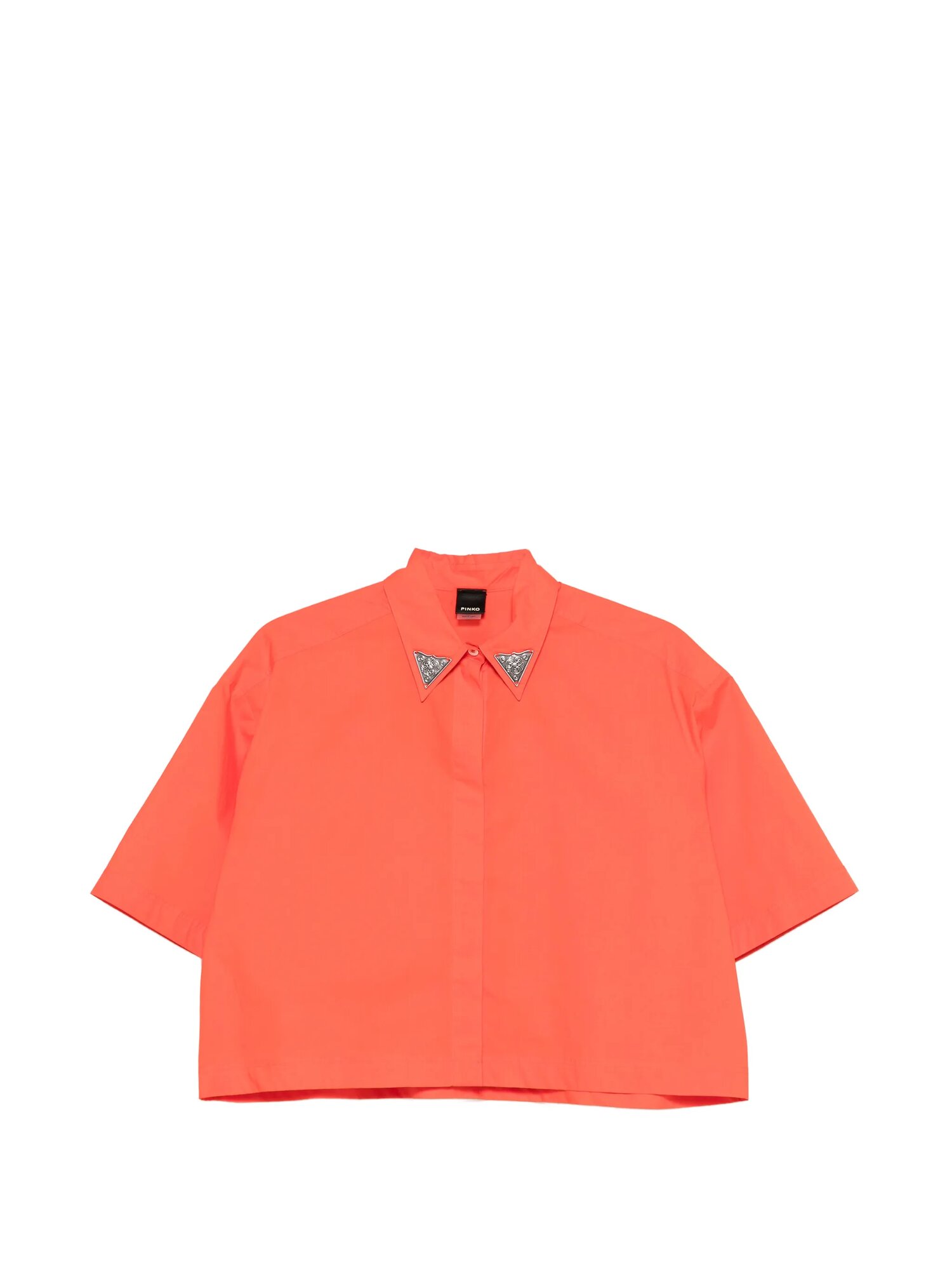 Рубашка Embellished-collar shirt