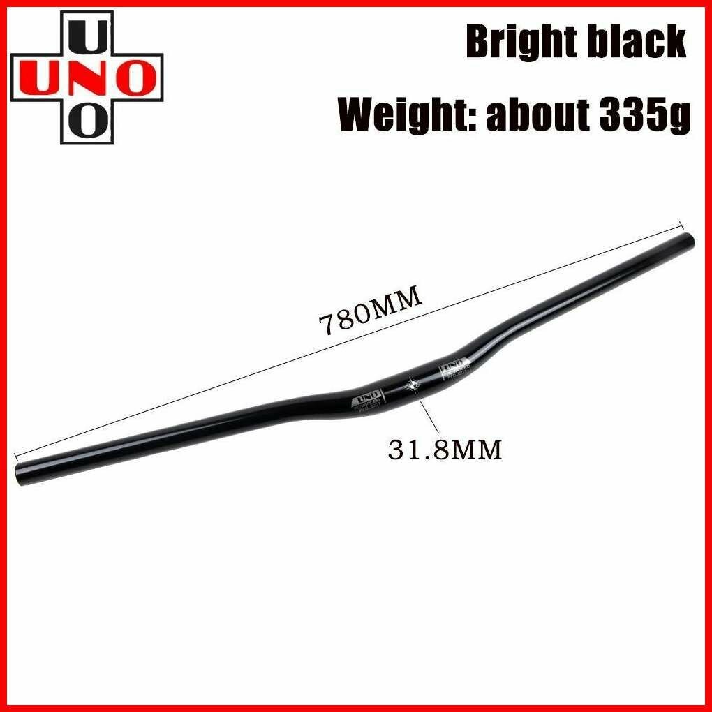 Руль UNO Ultra Light Color 31.8 калибра, яркий, 740/780 мм, для горного велосипеда, горизонтальная модификация