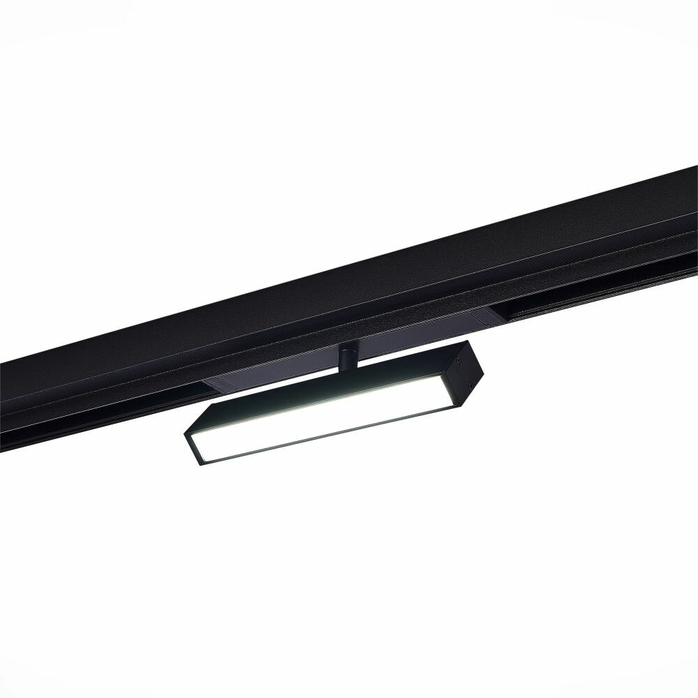 ST378.406.09 ST-Luce Св-к трек. SMART Черный LED 1*9W 2700K-6000K 810Lm Ra>90 120° IP20 L220xW25xH105 220V.