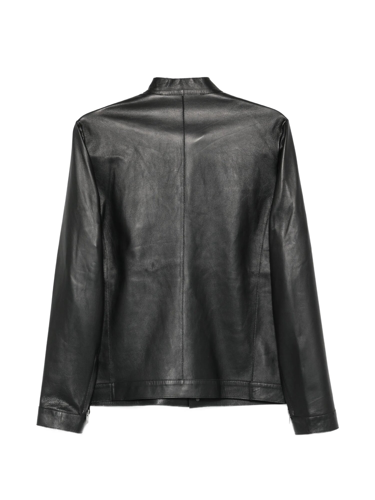Куртка Salvatore Santoro Zip-up leather jacket, размер 52 — фото 1