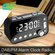 Настольные часы DAB/FM Alarm Clock Radio Белый цифровой будильник с радио, будил...