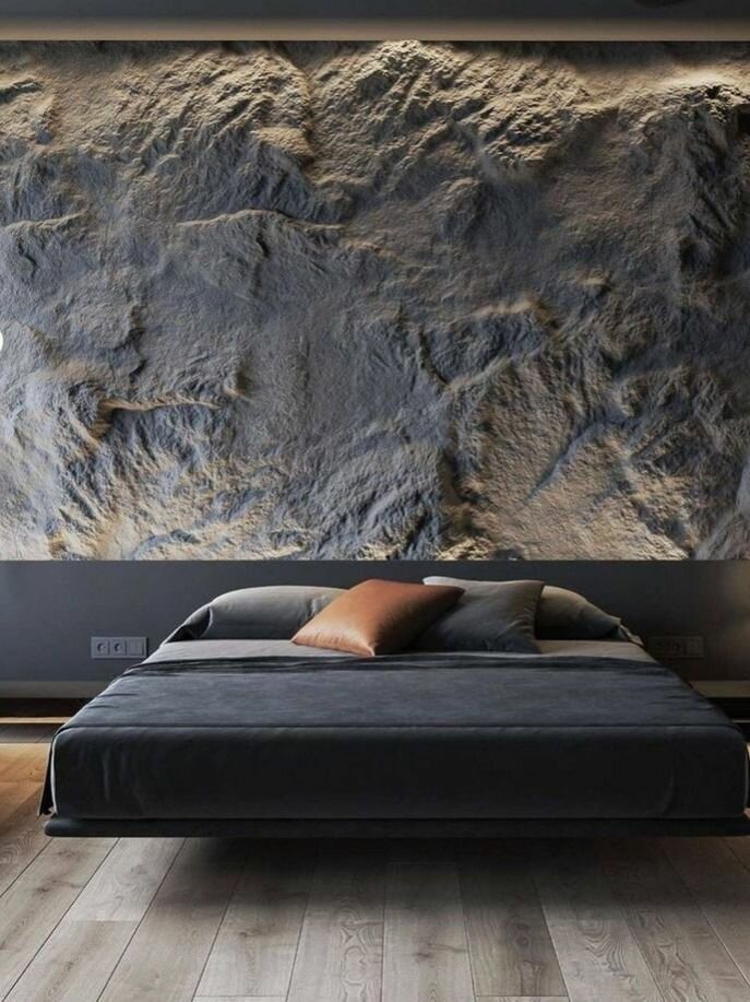 Гипсовая 3D панель Скала 60*60 20 шт. 7.2 кв. м.