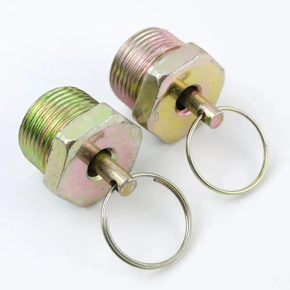 Кран слива конденсата (анодированная сталь) 2 штуки