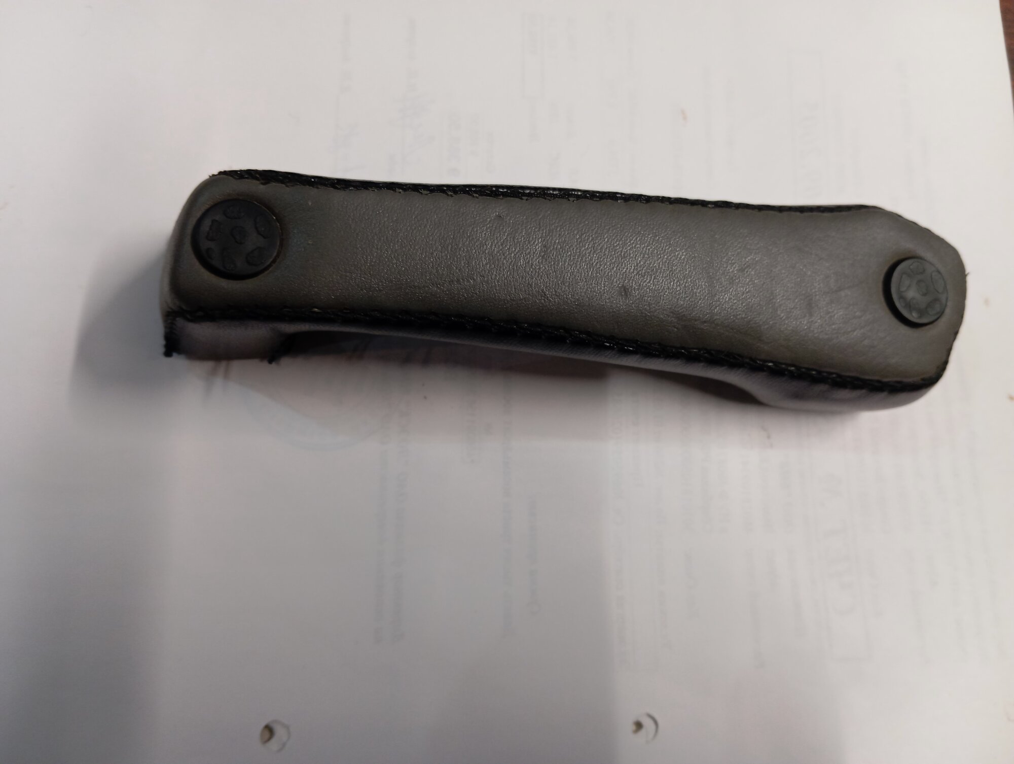 Ручка дверей на ВАЗ2108-2115 серо черная. упаковка 1 шт.