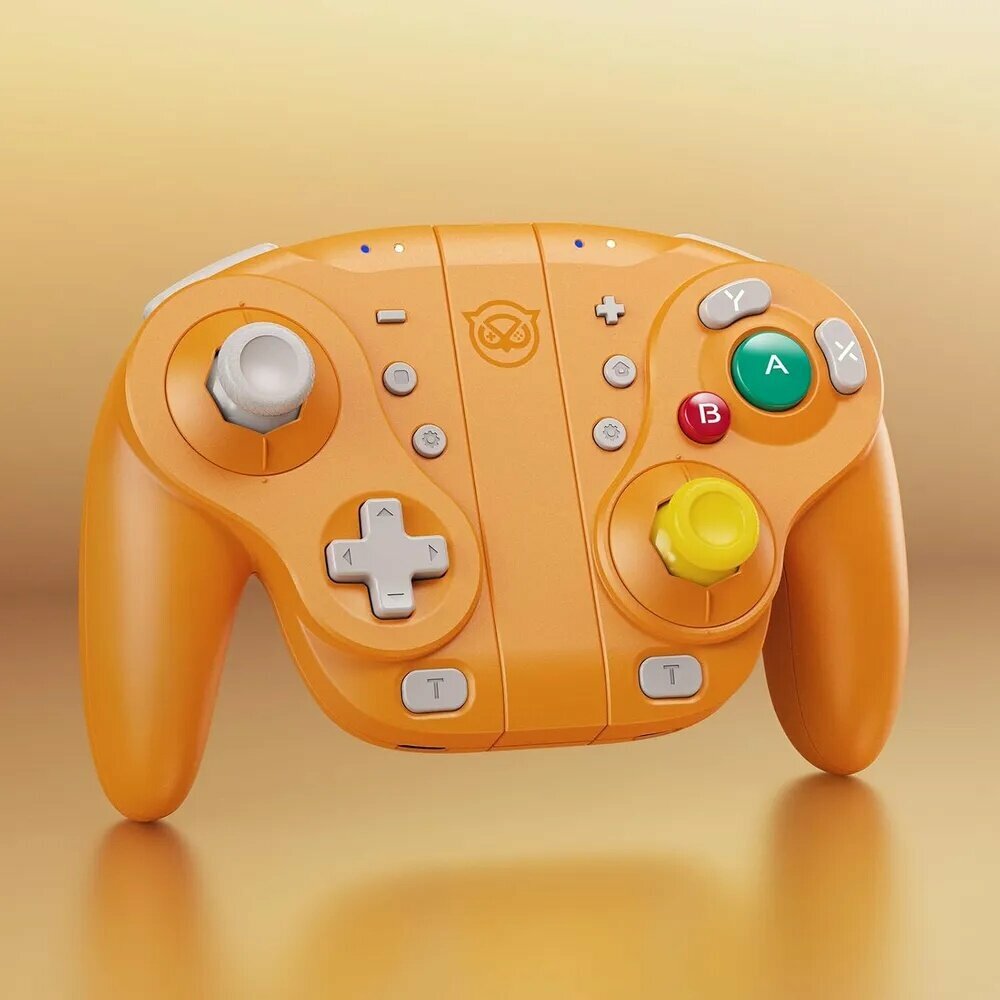 Контроллер NYXI Wizard Gamecube Switch для Switch 2/Switch, беспроводной контроллер Switch Pro с джойстиком на эффекте Холла и программируемыми механическими триггерами.