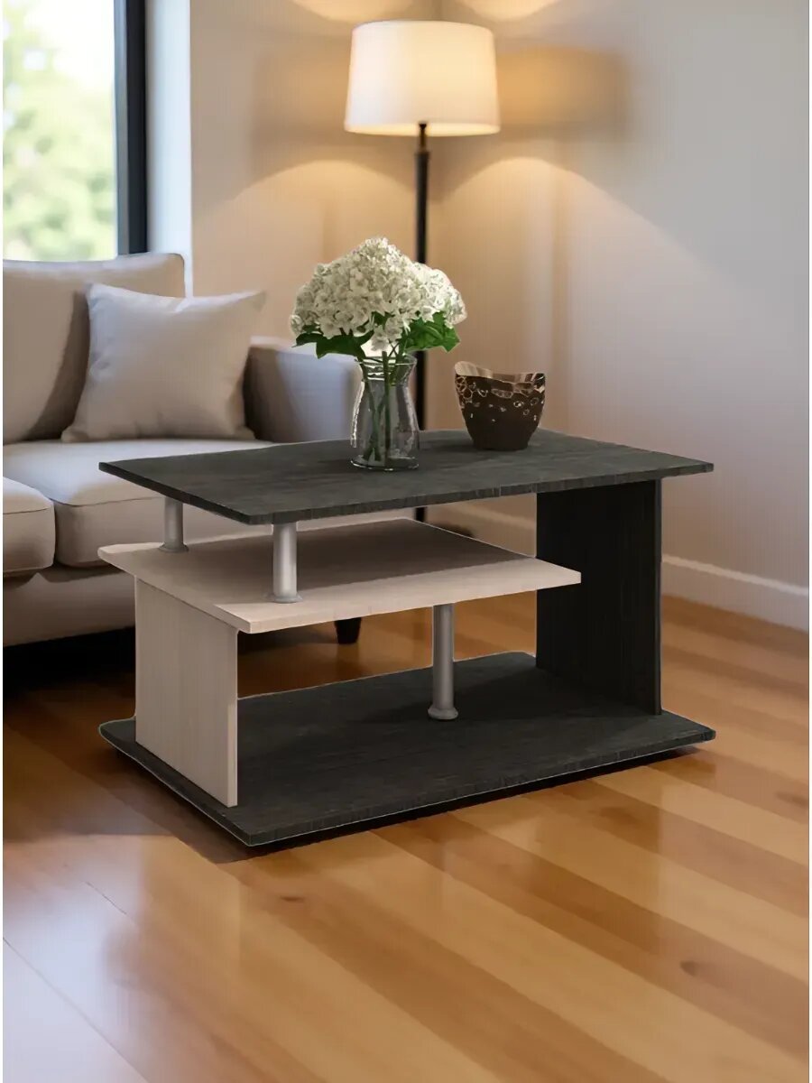 Журнальный столик для гостиной на колесиках