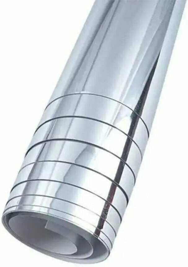 Гибкие зеркальные панели для декора стен, самоклеящиеся, размер 200 на 60 см.