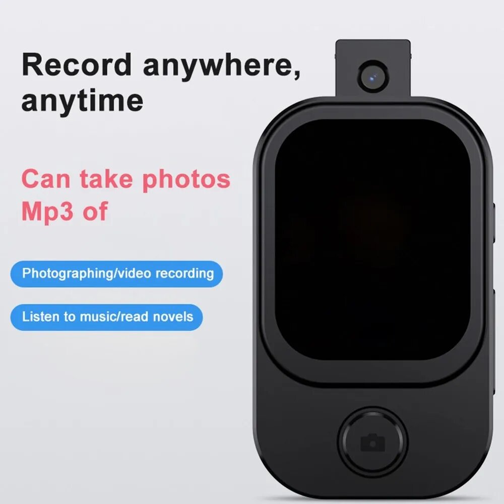 MP3-плеер с камерой 720p, разноцветный, аккумулятор 700 мАч, время зарядки 2 часа — фото 1