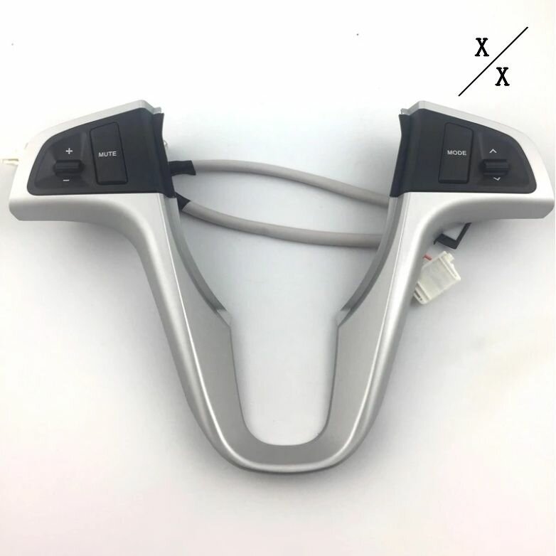 Кнопки на руль Hyundai Solaris с 2011 по 2016 / кнопки управления с рамкой на руль хендай солярис