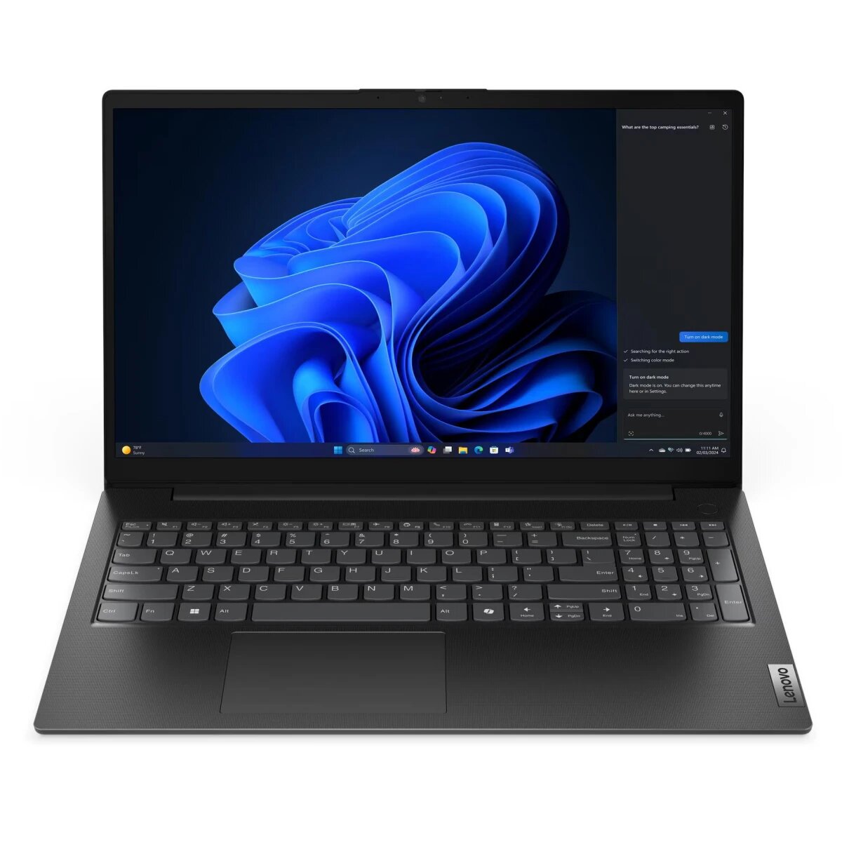 Ноутбук Lenovo V15 Gen 5 IRL 15.6" IPS, Core i5-13420H, 16GB DDR5, 512GB SSD, Intel UHD, Без ОС, black (83GW009KGQ)