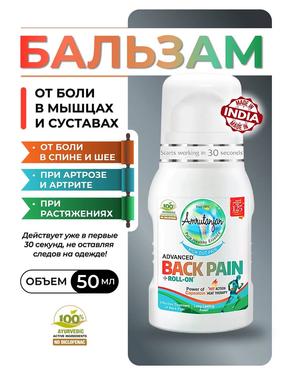 Бальзам от боли в суставах и мышцах