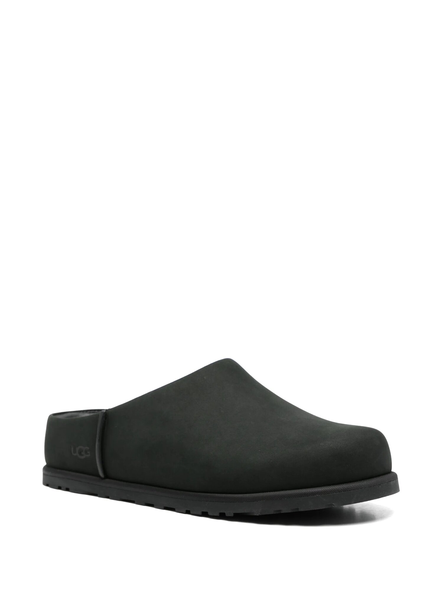 Мюли UGG Round-toe flat mules, размер 10 US, black/black — фото 1