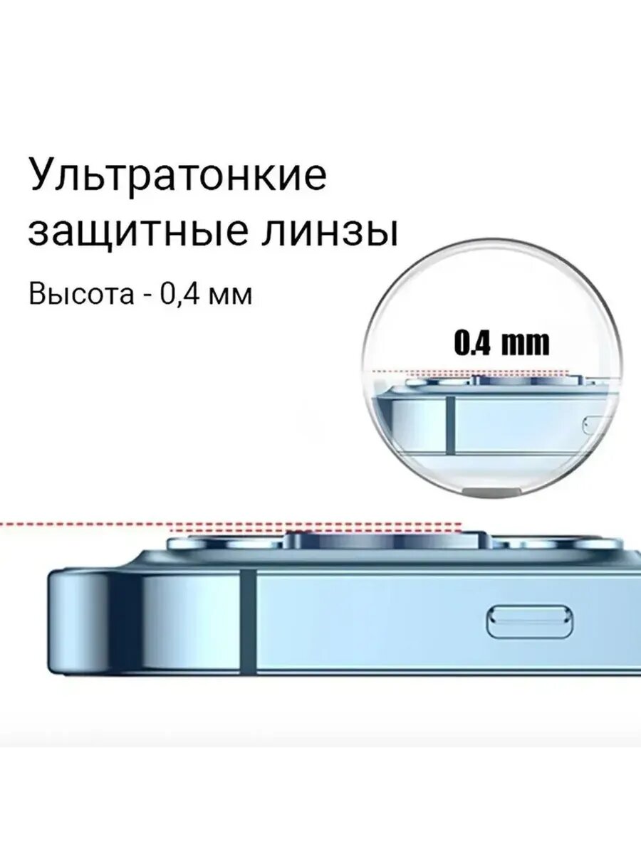 Линзы для айфон 16 Pro/16 Pro Max — фото 1