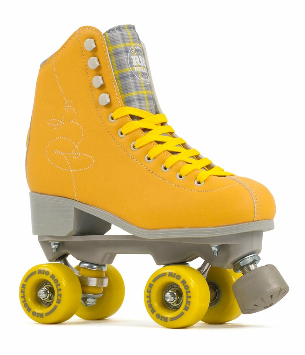 DECATHLON ролики Rio Roller Signature, желтый/бежевый, размер 43