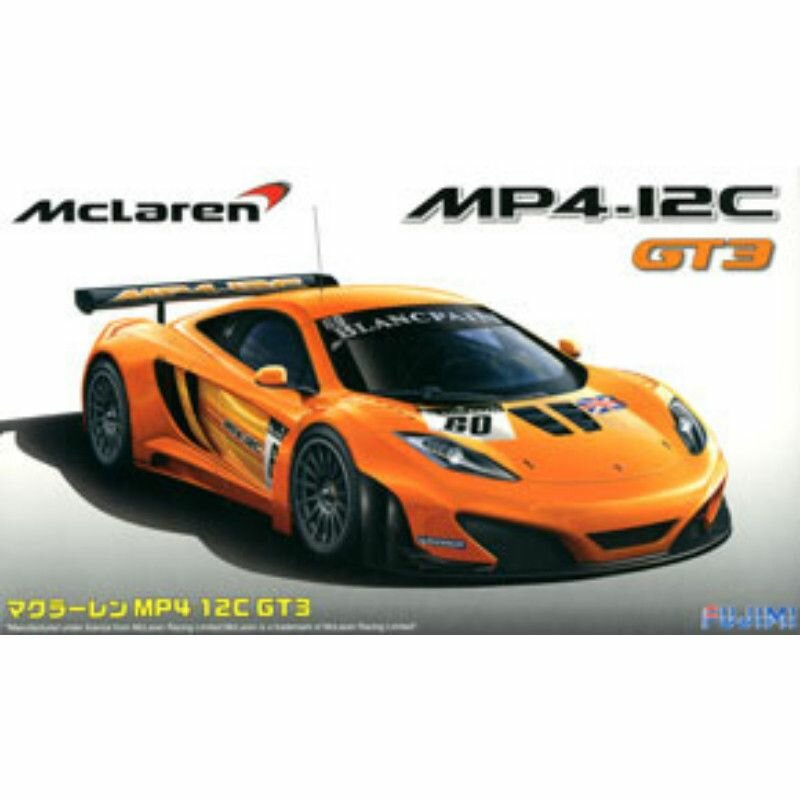 Сборная модель Машинка Fujimi-12555 1/24 McLaren MP4/12C GT3 car model kit