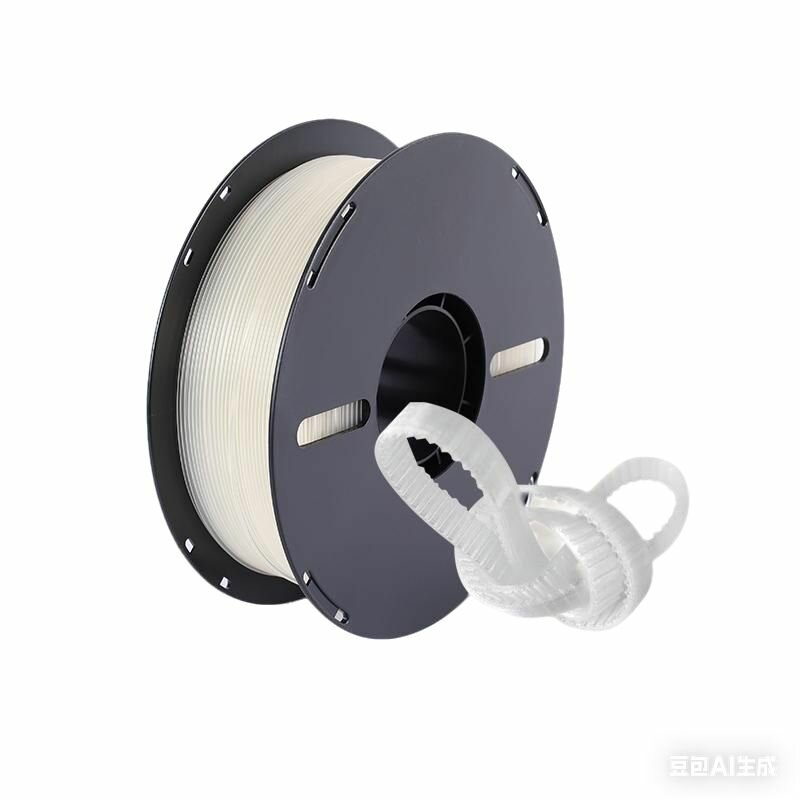 TPU 95A 250г гибкий катушки Прозрачный (Filament Пруток), Материал tpu для FDM 3d принтеров, диаметр 1,75 мм, высококачественный пластиковый материал
