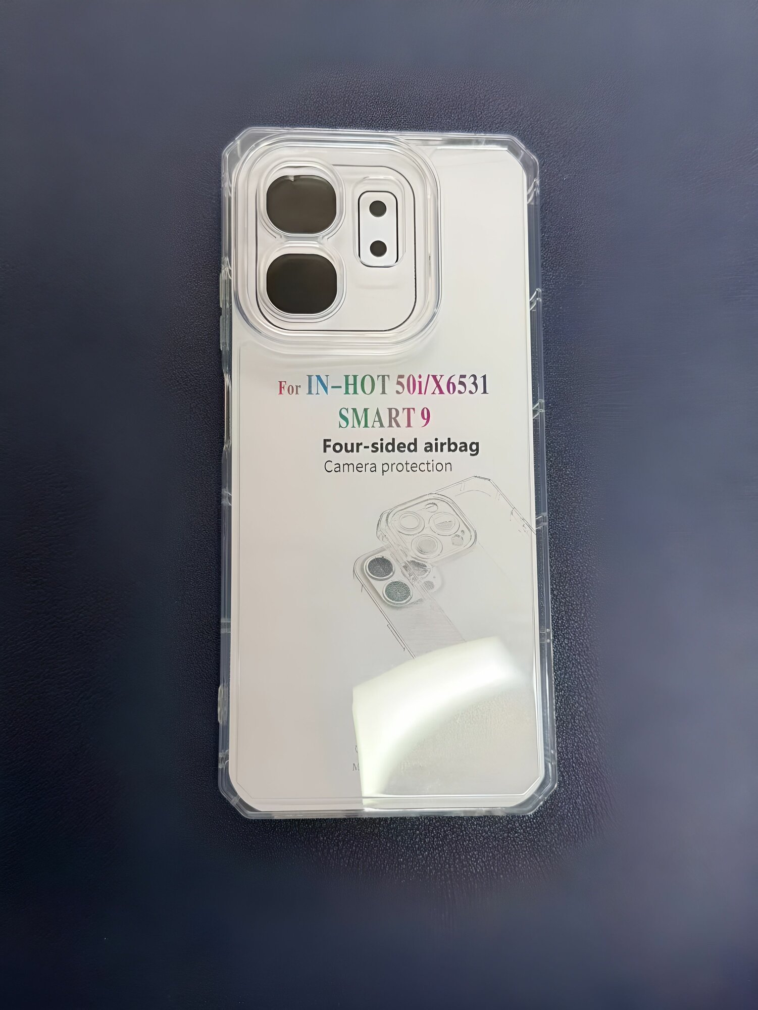 Чехол для Infinix Hot 50i/ X6531/ Smart 9, Armor (противоударный) с защитой камеры