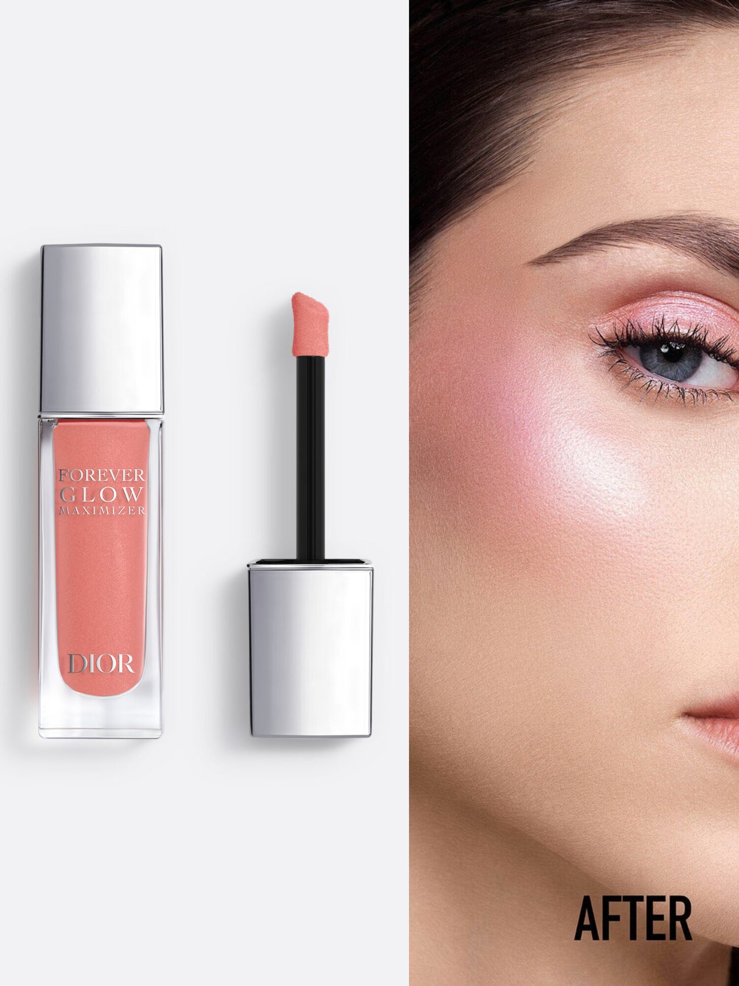 Хайлайтер DIOR Forever Glow Maximizer Оттенок 14 Rosy, жидкий, 11мл