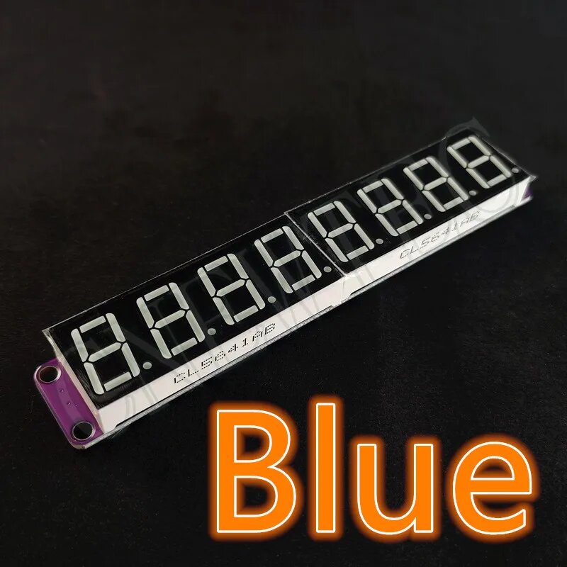 Светодиодный 7-сегментный дисплей Blue BTE22-18