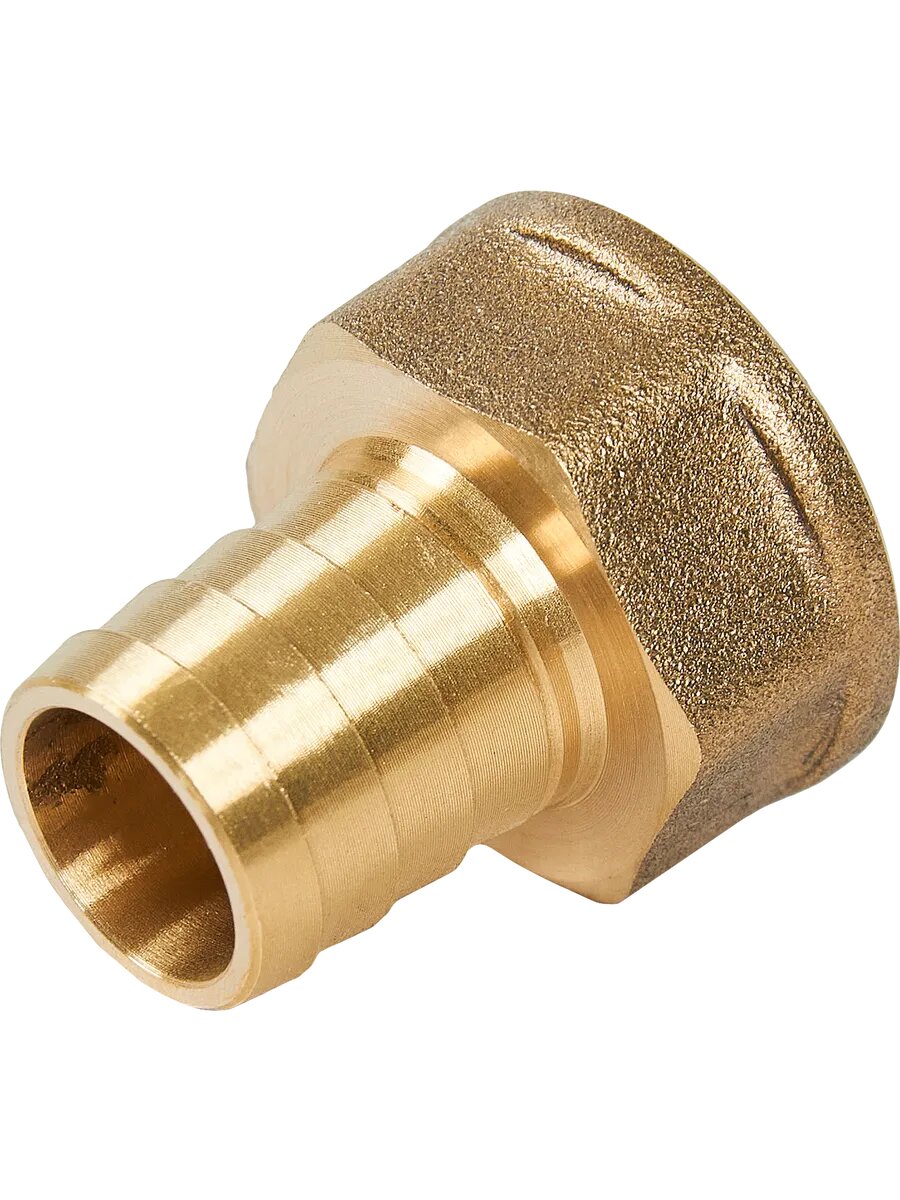 Штуцер для шланга Aquasfera 3/4"x20 мм ВР латунь 018-0364