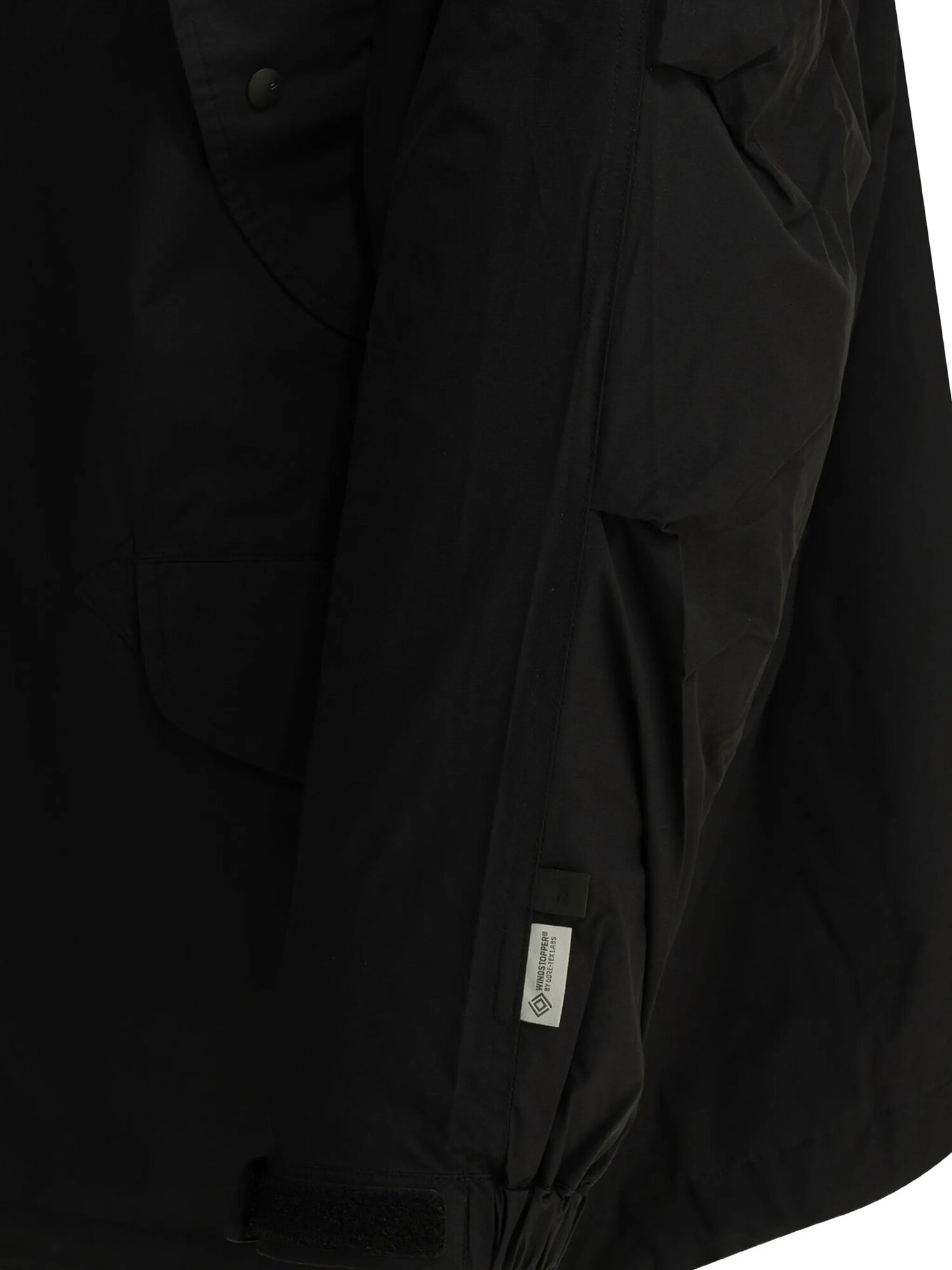 Пальто DAIWA PIER39 Hooded button-up coat, размер 50, black / black — фото 1