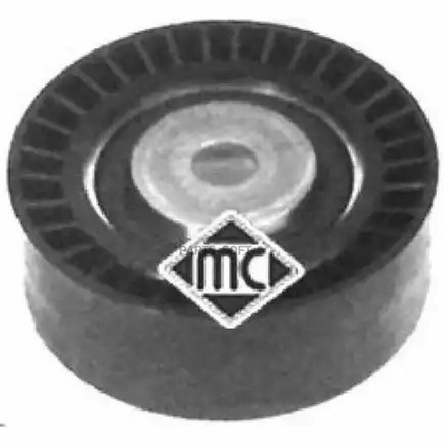 Ролик BMW E36/E46/E34/E39/E60 M42/M43/M44/M50/M52/ от официального дистрибьютора, METALCAUCHO, артикул 05075