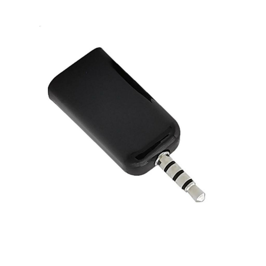 Адаптер 3,5 мм в USB для автомагнитолы, Черный